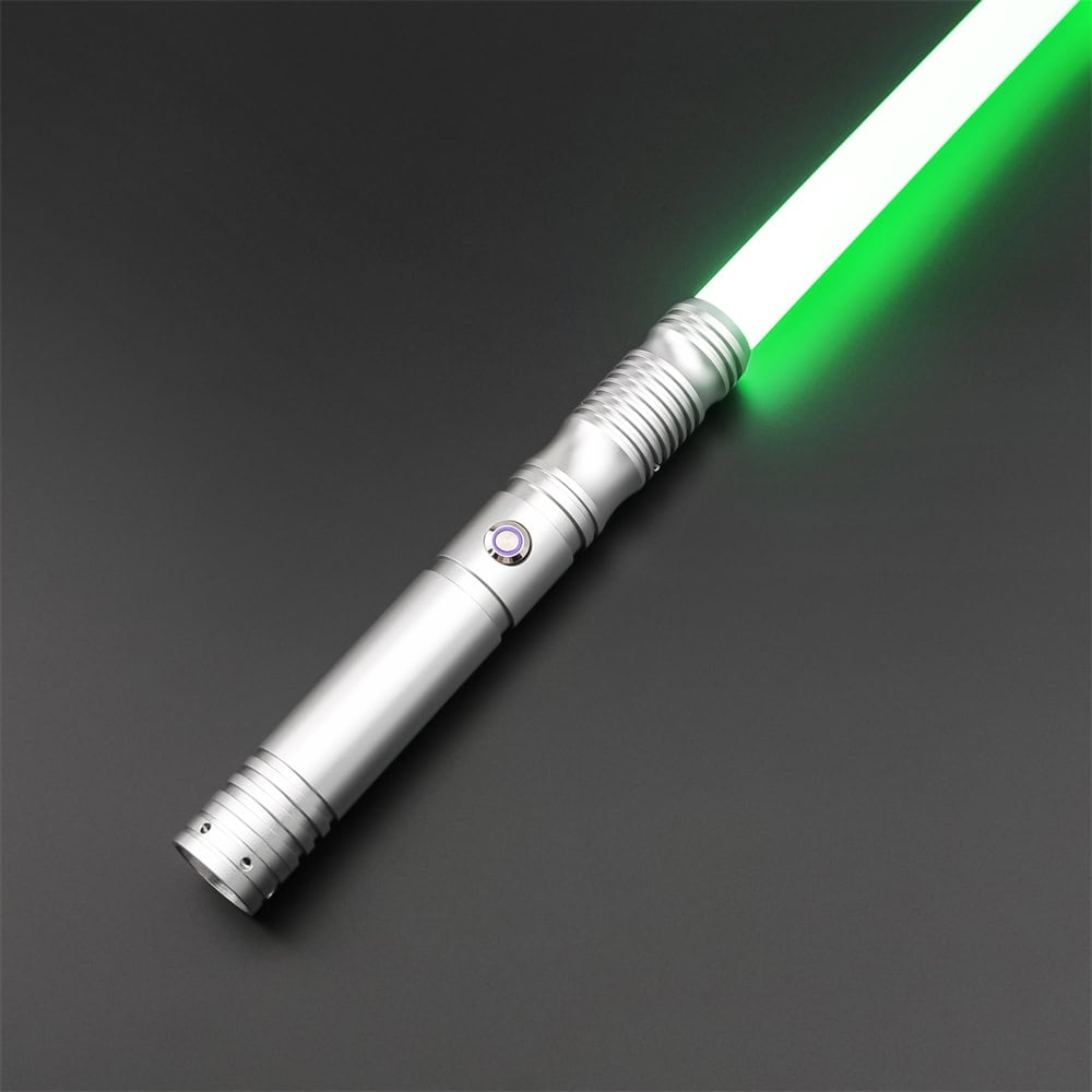 Silver Simplex Duelling Lightsaber - S-RGB | Saber 66